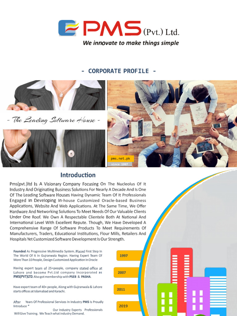 PMS - Company Profile | PDF
