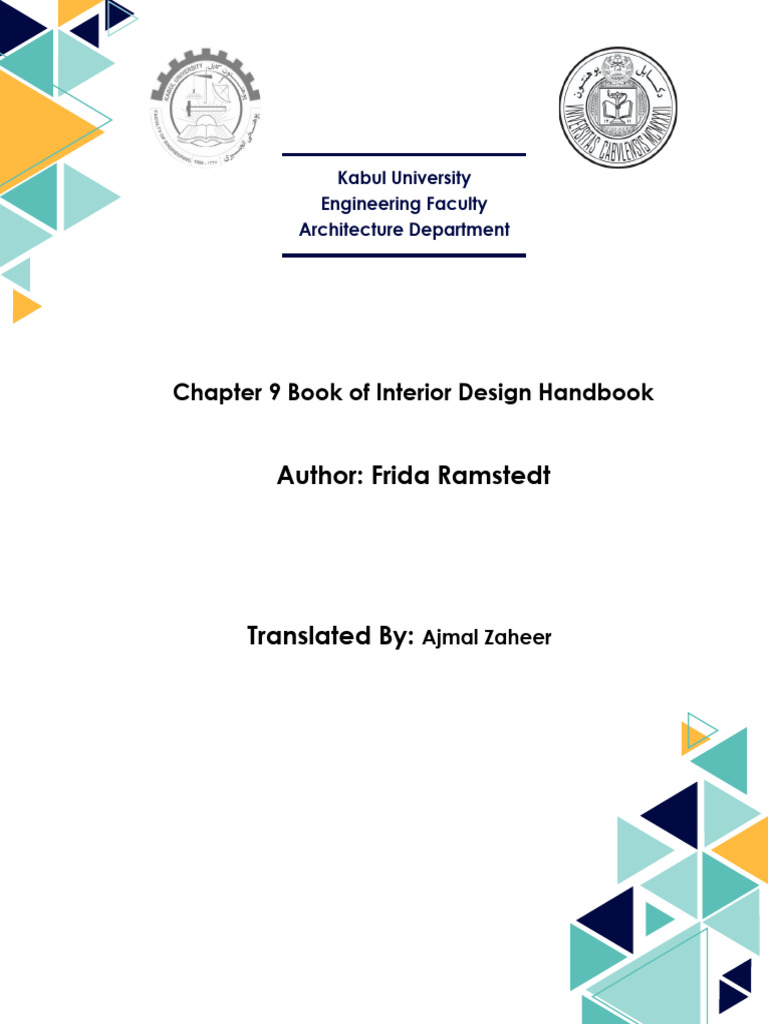 Interior Design Handbook 9 Cahpter | PDF