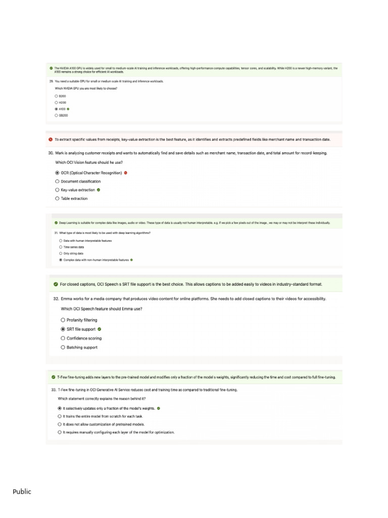 LLM Practice Questions | PDF