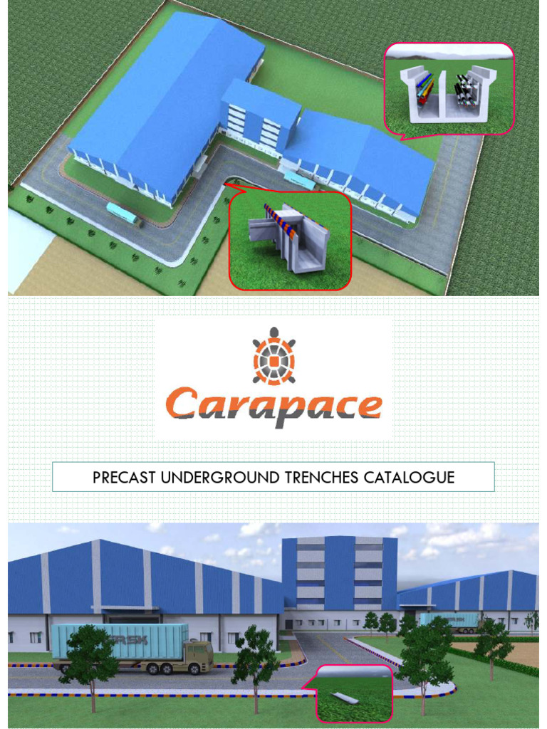 Precast Underground Trenches Catalogue | PDF