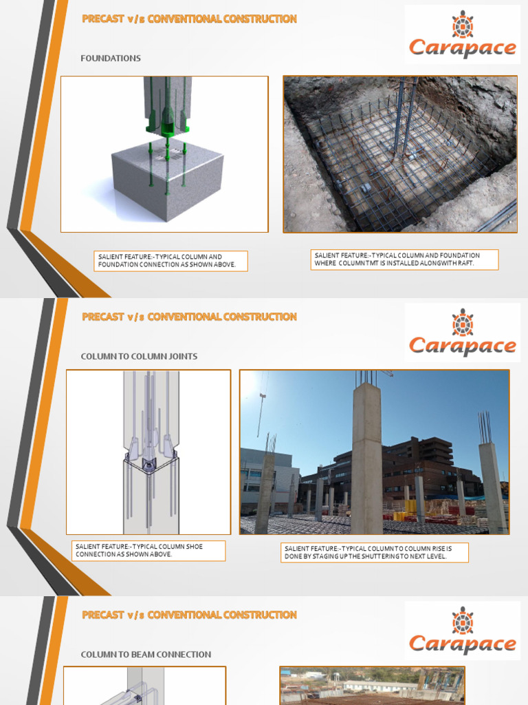 Precast Vs Conventional | PDF