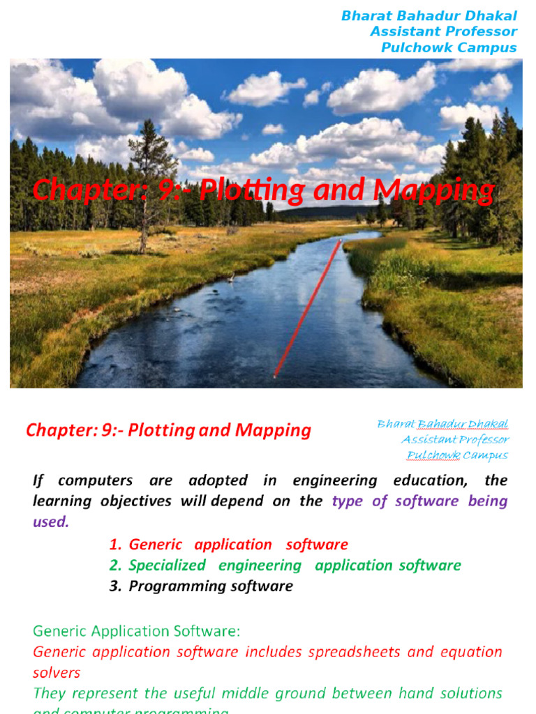 Chapter_9_Plotting and Mapping _BBD - New | PDF | Computer Aided Design | Cartography