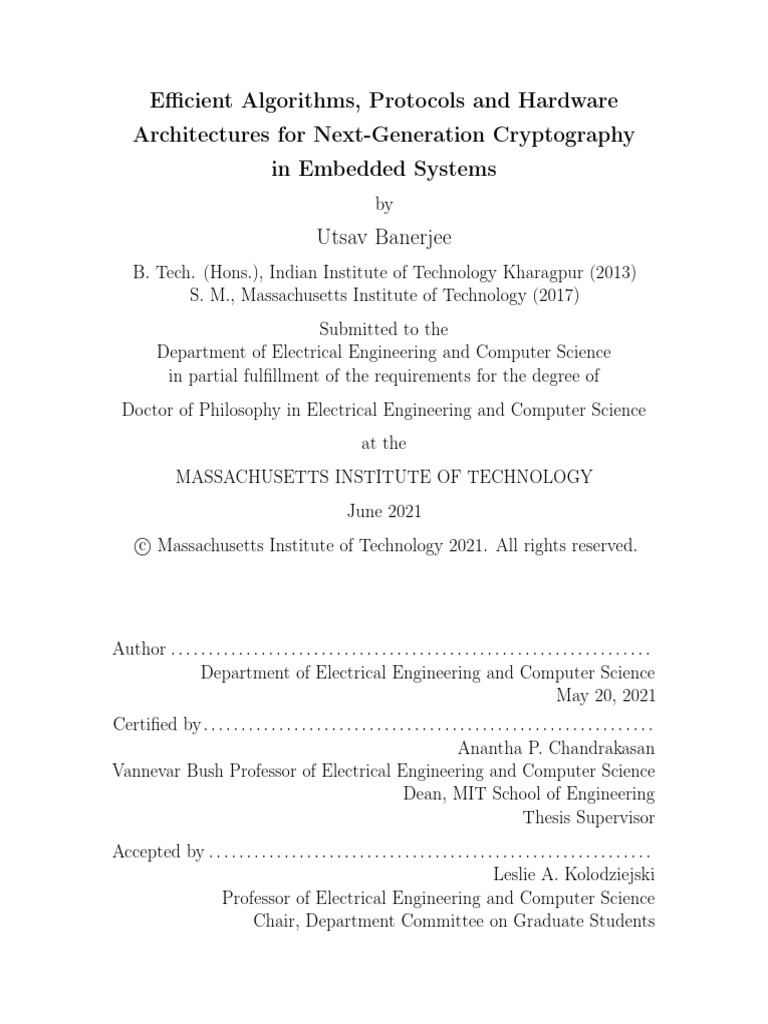 Next-Gen Cryptography for IoT Systems | PDF | Key (Cryptography ...