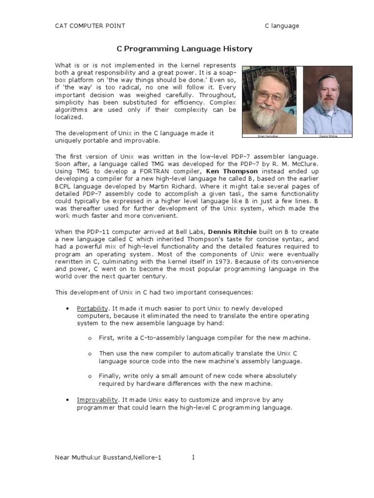 C Language Pdf Control Flow C Programming Language