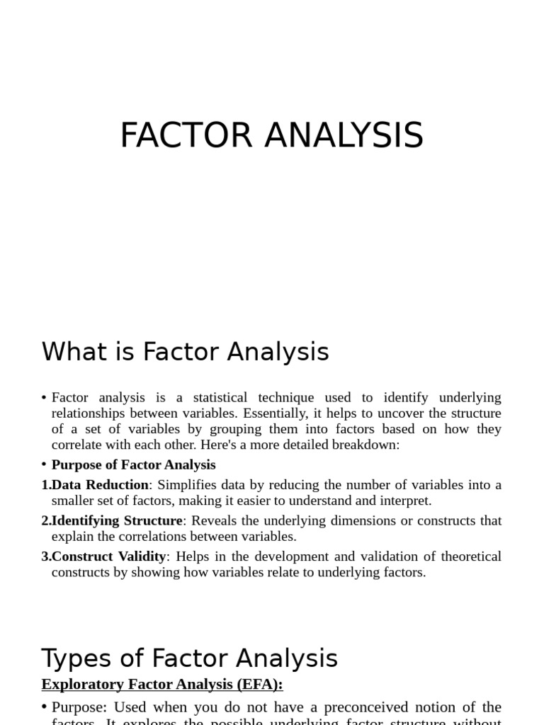 Factor and Cluster Analysis | PDF | Cluster Analysis | Factor Analysis