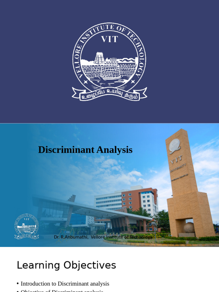 Discriminant Analysis | PDF | Machine Learning | Algorithms