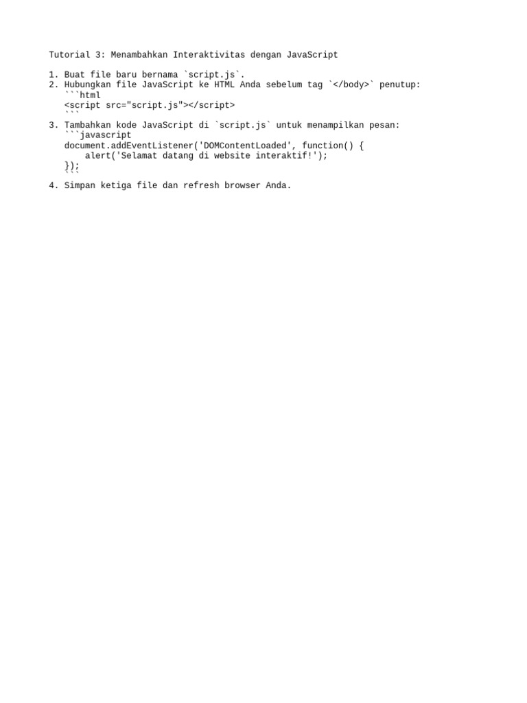 Tutorial 3 | PDF