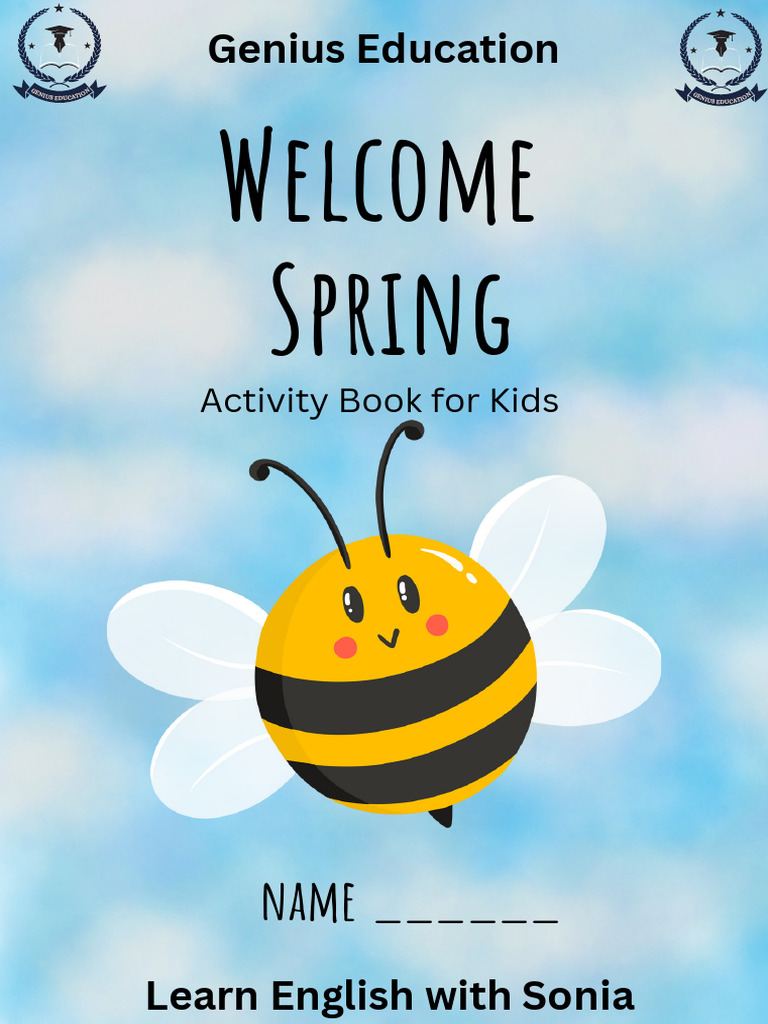Spring Activity Book for Kids | PDF