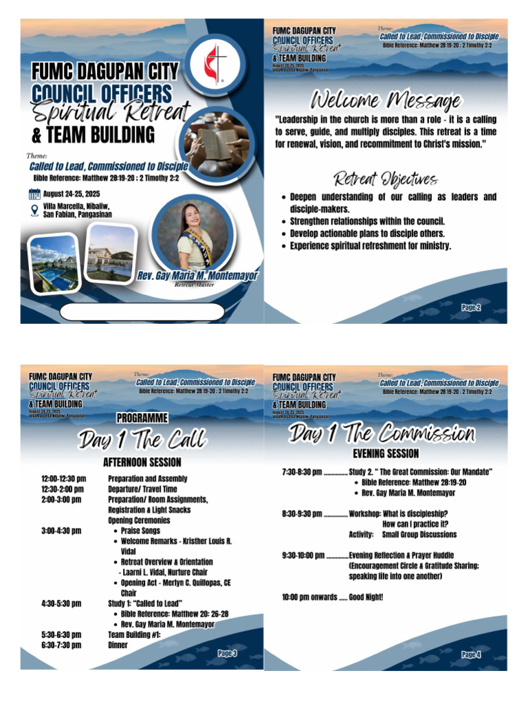 Retreat Booklet Draft | PDF