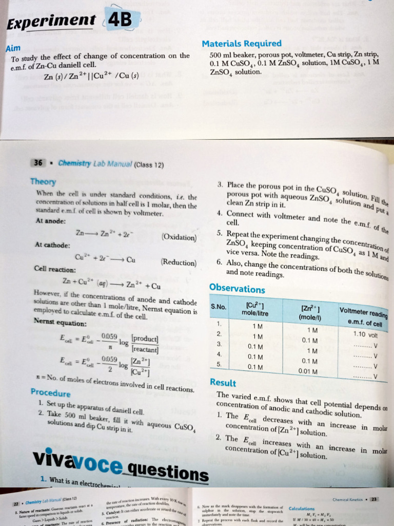Chem Lab Manual | PDF