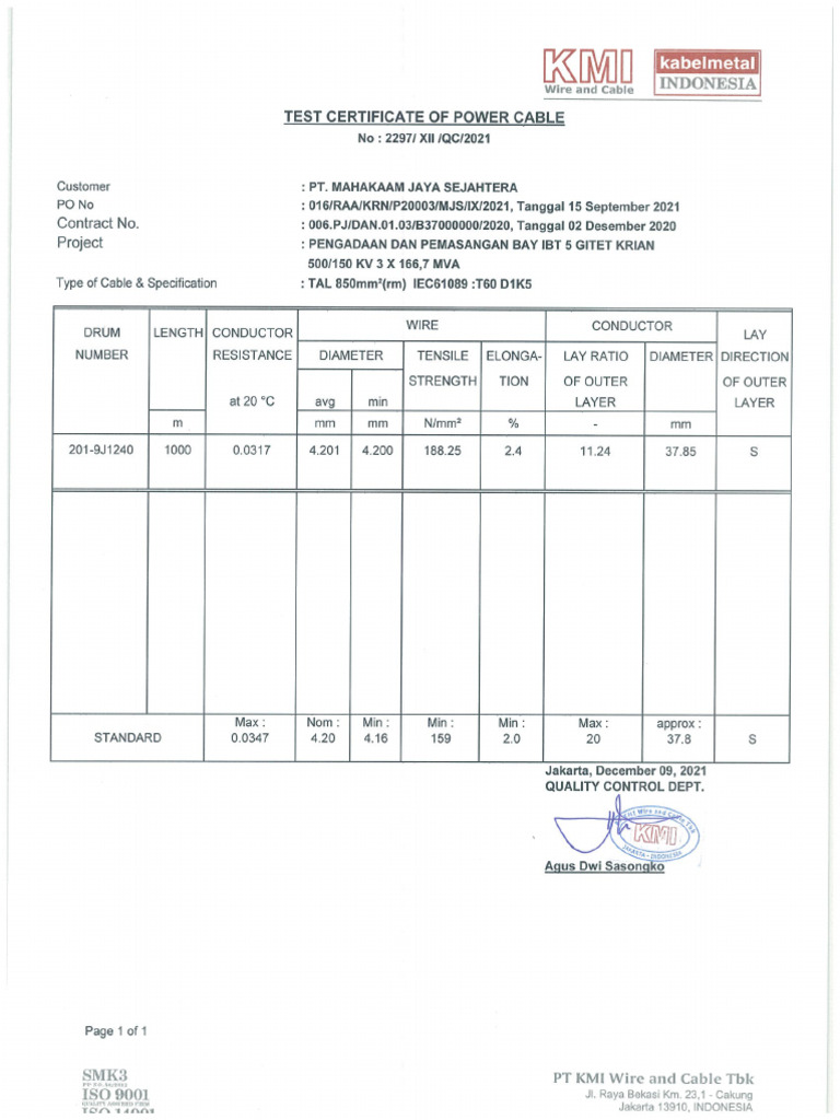 Routine Test TAL 850 | PDF