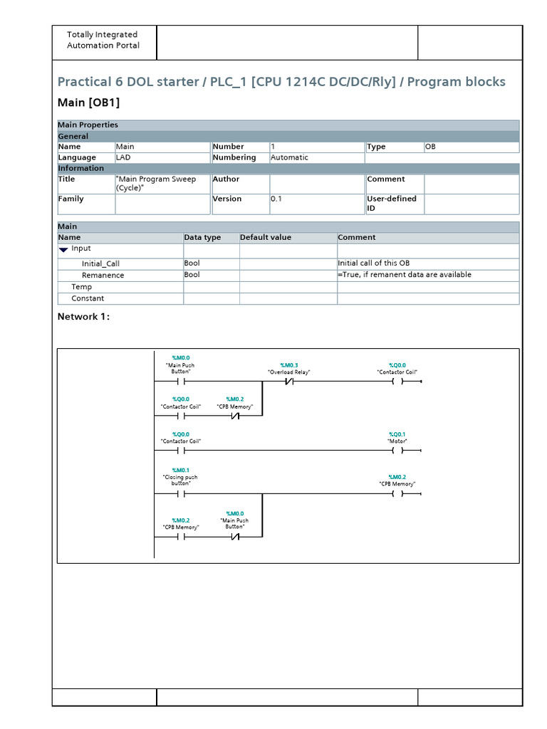 Practical 6 Single Phase DOL Starter | PDF