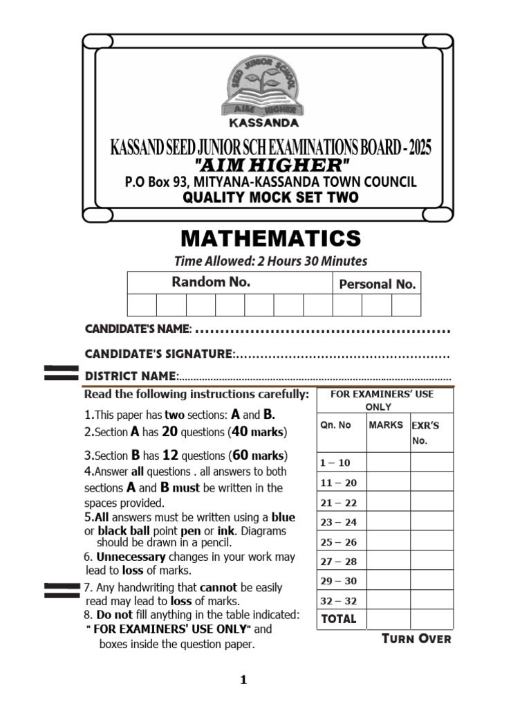 MTC Quality Mock Set-2 | PDF