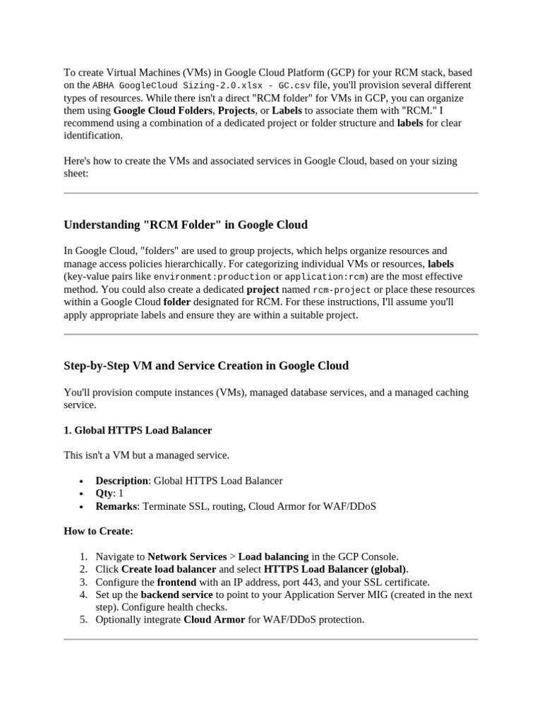 To Create Virtual Machines | PDF | Cloud Computing | Virtual Machine