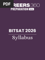 Bitsat Test Series 2026 - Phodu Club! | PDF