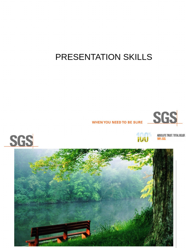 Presentation Skills | PDF | Body Language | Learning