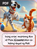 ANG ASO at ANG PUSA (Pabula Ni-Mark Joseph Aragon) | PDF
