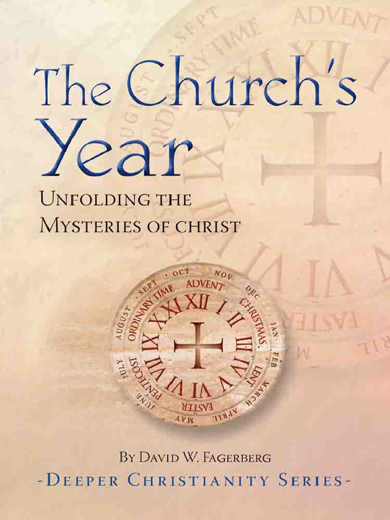 Despre Anul Liturgic David W Fagerburg | PDF | Eucharist | Jesus