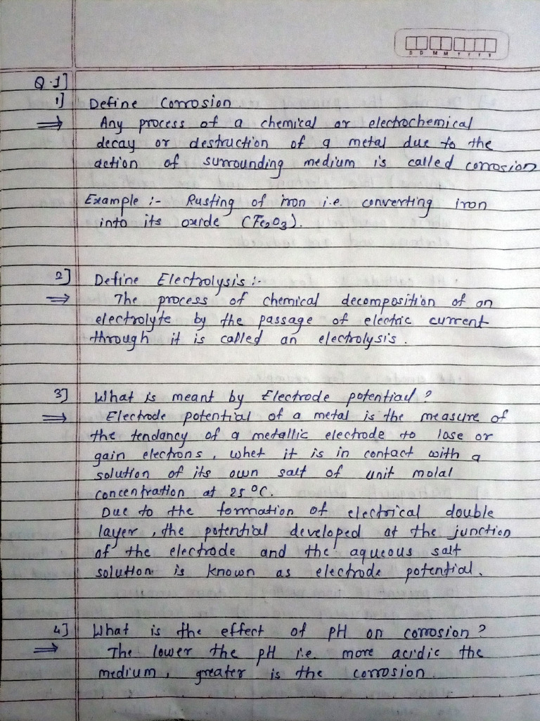 Model Answer Sheet | PDF | Materials | Applied And Interdisciplinary ...