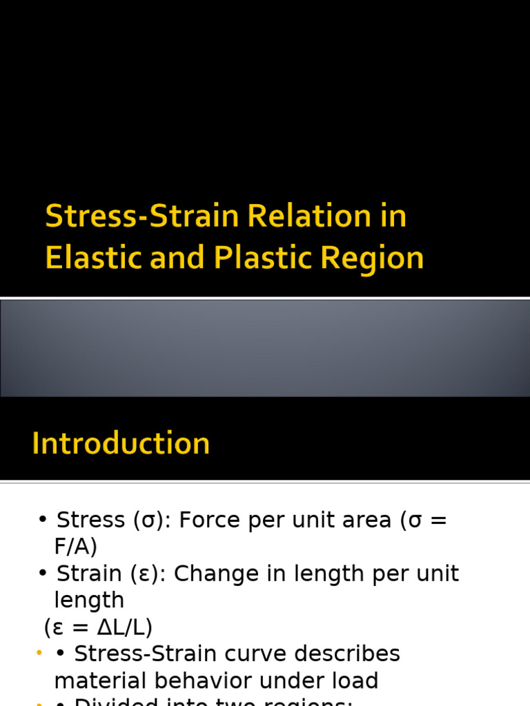 Understanding Plastic Behavior in Materials | PDF | Dislocation ...