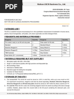 DCFDA/H2DCFDA ROS Assay Protocol | PDF | Flow Cytometry | Assay