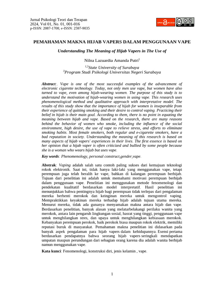 JURNAL TKPK NILNA (Teori Konstruk Personal George Kelly) 4 | PDF