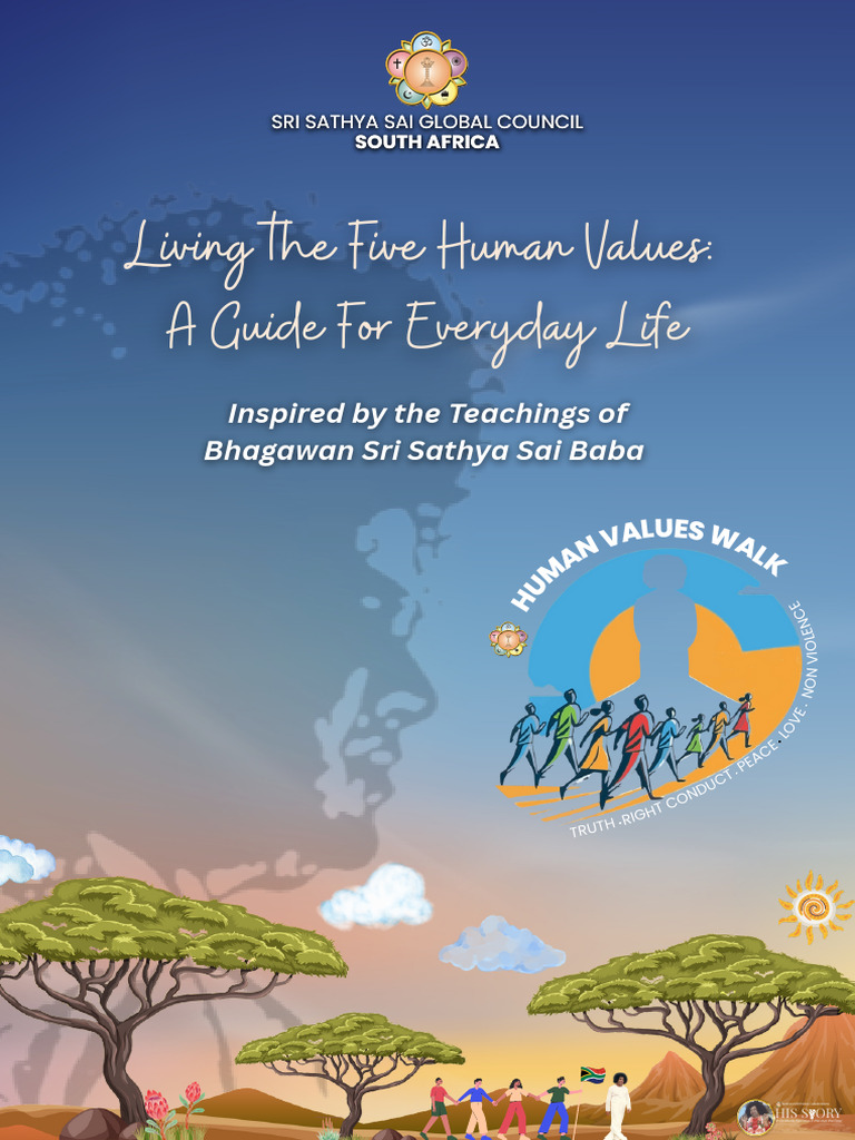 His Story - Living The Five Human Values 2025 | PDF | Nonviolence | Love