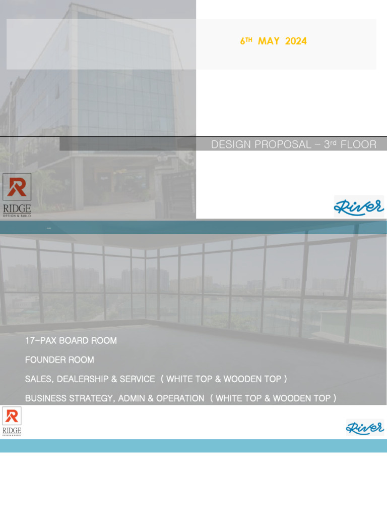 Ridge - River - 3rd Floor - Design Presentation & Completed Site Snap ...