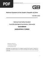 Salmonella Detection ISO 6579-1:2017 Guide | PDF | Microbiology