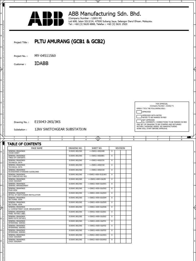 My-04511560 Pltu Amurang (Gcb1 & Gcb2) - Factory As Built | PDF ...