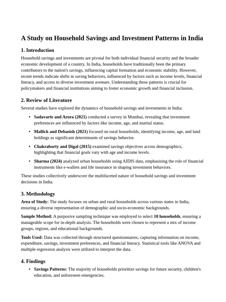 Navneeth Krishnan Edi Final Drafting | PDF | Investing | Survey Methodology