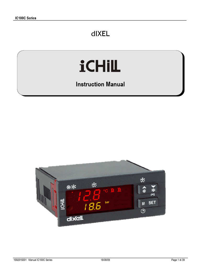 IC100C Series Instruction Manual | PDF | Heat Pump | Electric Heating