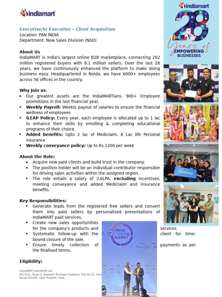 NSD - Updated JD - SR (1) - Job Posting (2) 2 | PDF