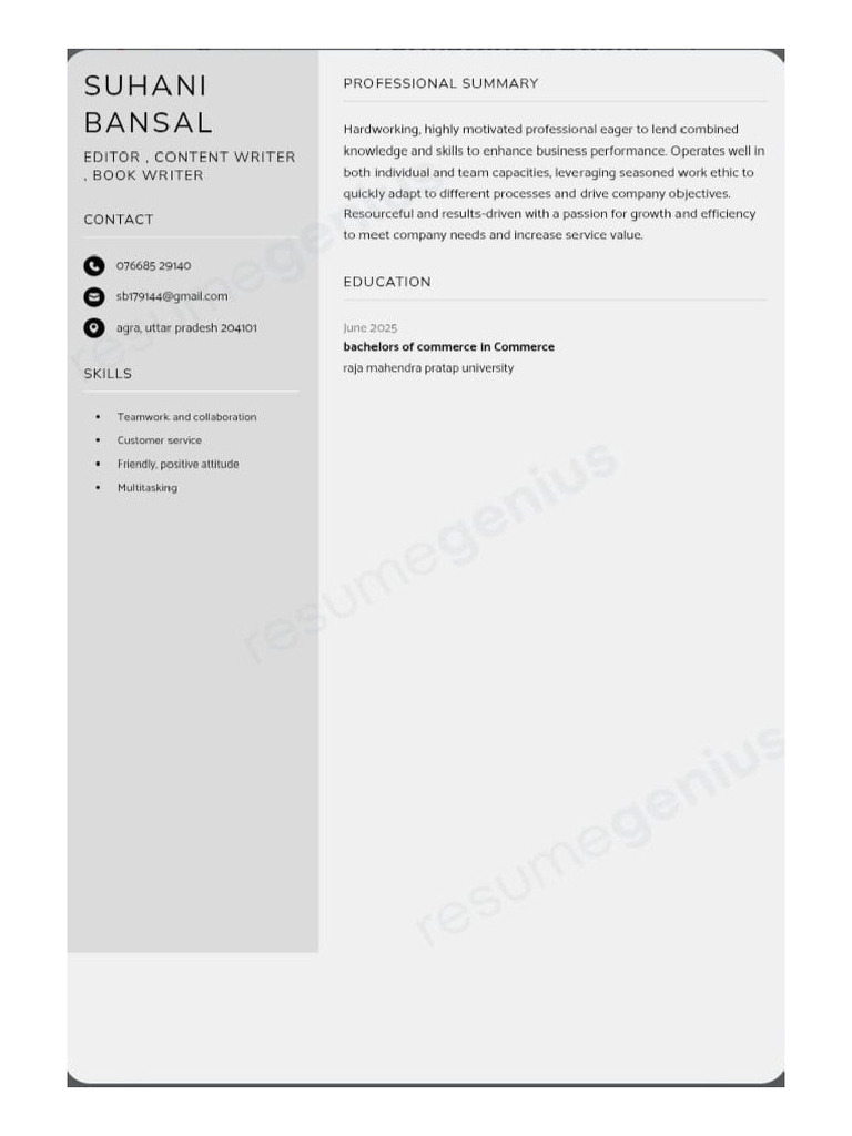 My Resume | PDF