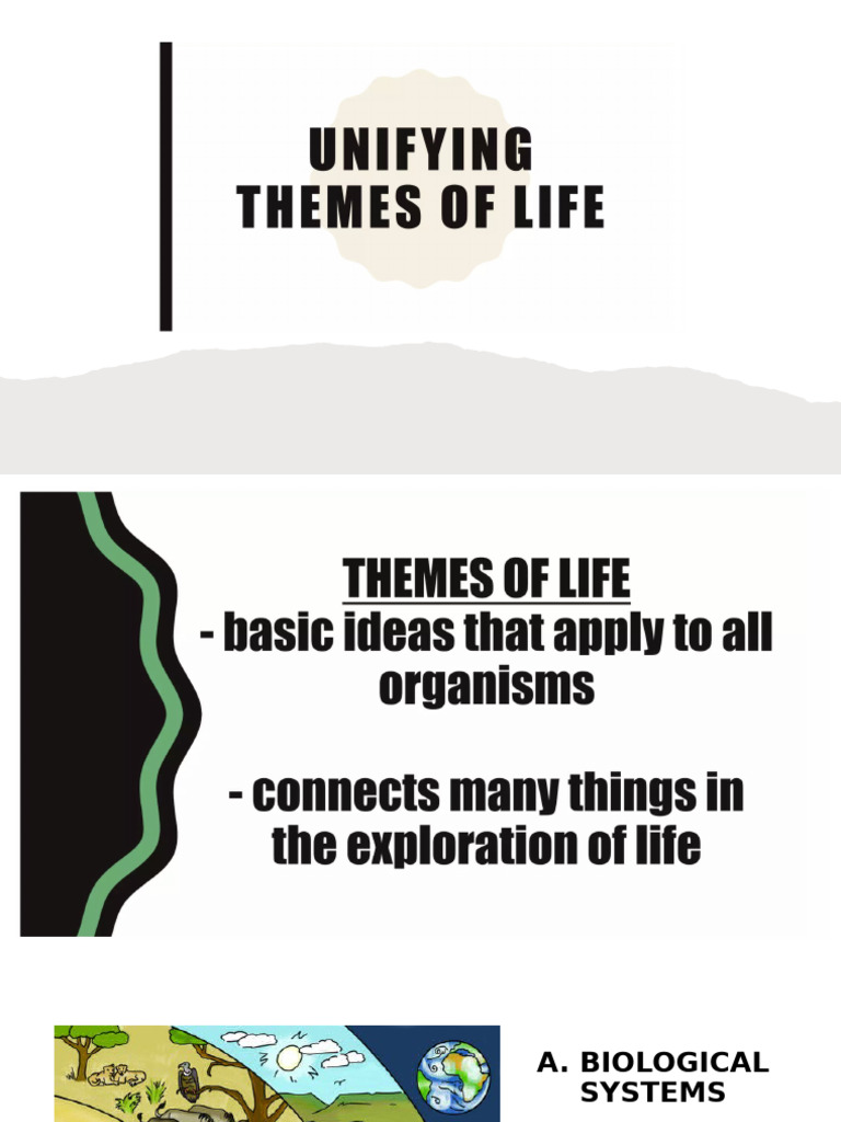 Unifying Themes of Life | PDF