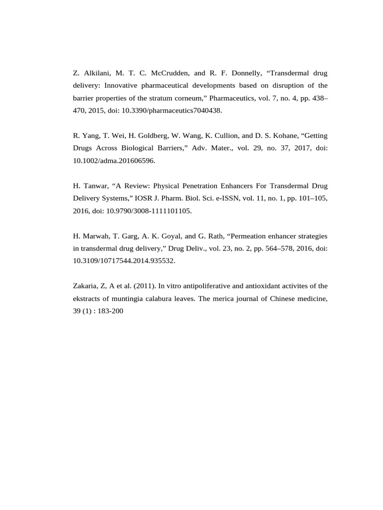 Dapus Lab Ot Formulasi Salep Daun Kersen | PDF