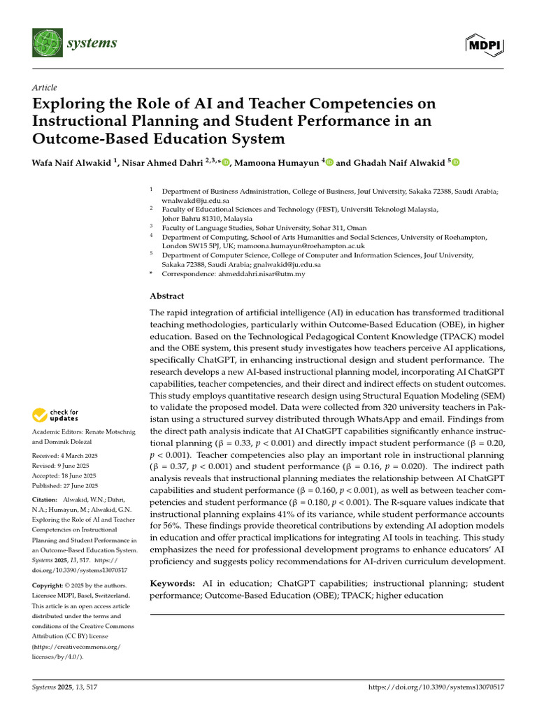 Obe Learning and Ai | PDF | Artificial Intelligence | Intelligence (AI ...