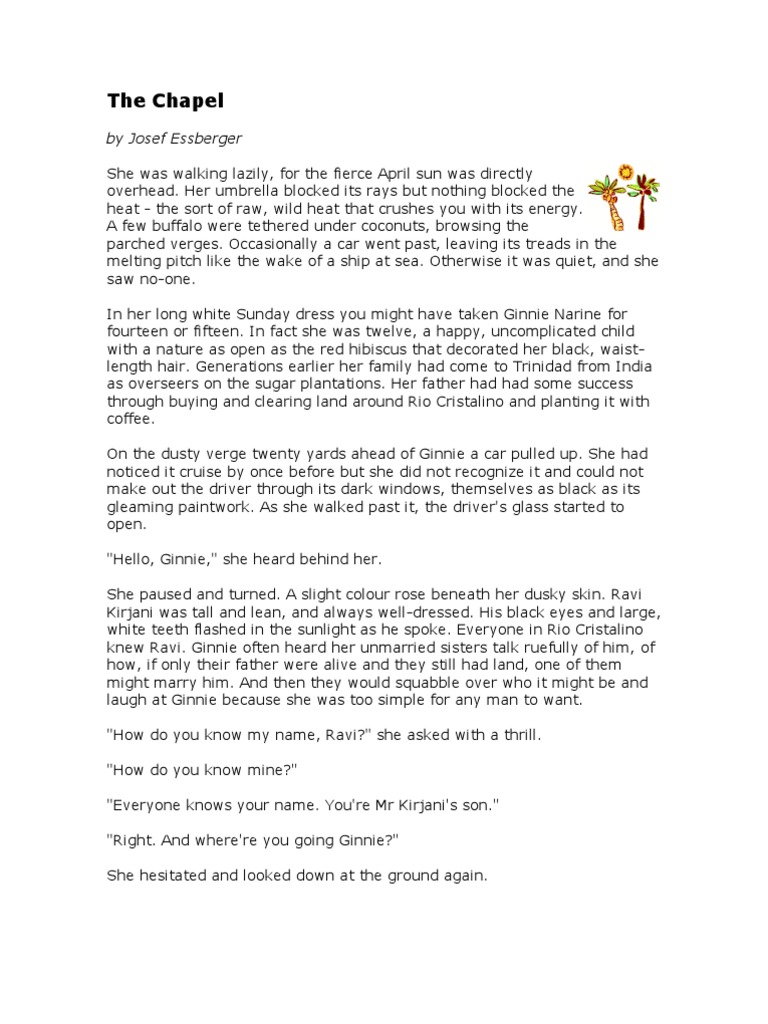 The Chapel: by Josef Essberger | PDF