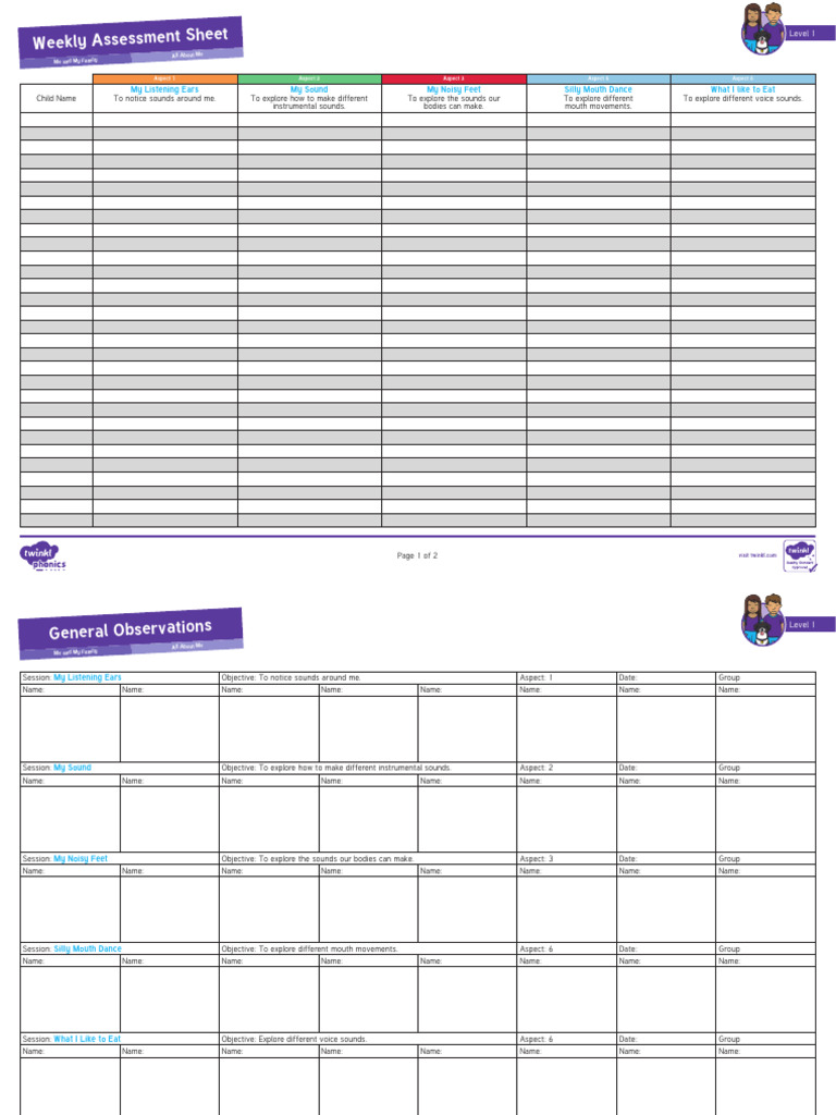 Week 6 Assessment Sheet | PDF | Sound | Acoustics