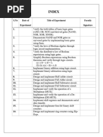 Basic Logic Gates Experiment in Multisim | PDF