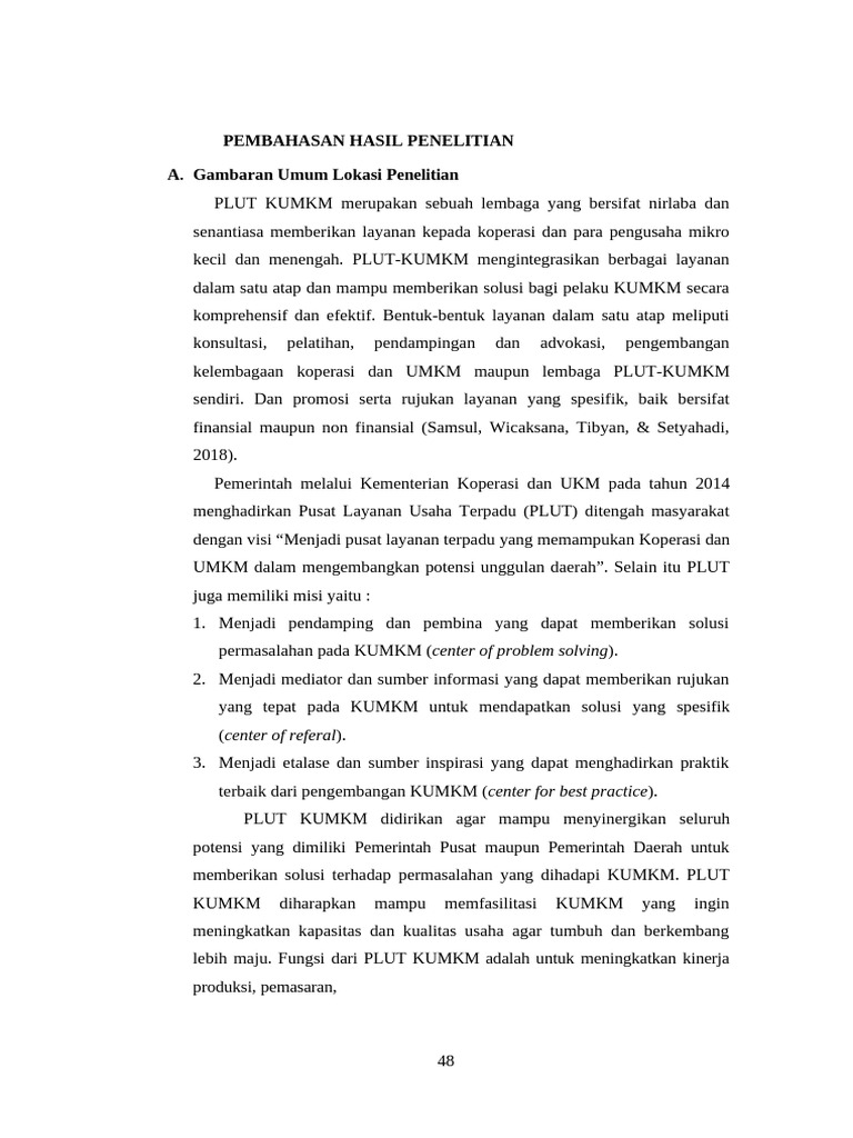 PLUT KUMKM Kota Kendari: Solusi UMKM | PDF