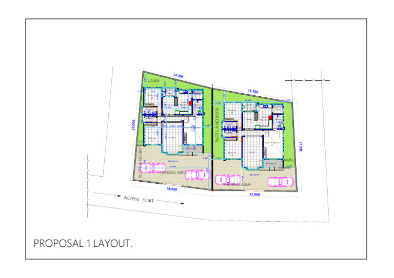 Kajiado Double Rentals - PDF PHASE 2 REVISEDD SITE PLAN Dimensioned PRO 1 | PDF | Home ...