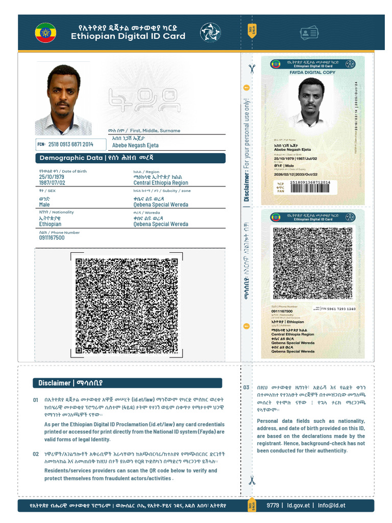Efayda - Abebe Negash Ejeta | PDF