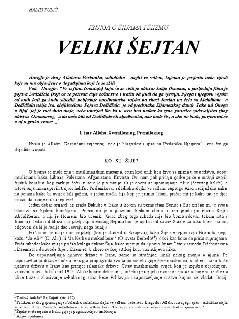 Veliki Sejtan | PDF
