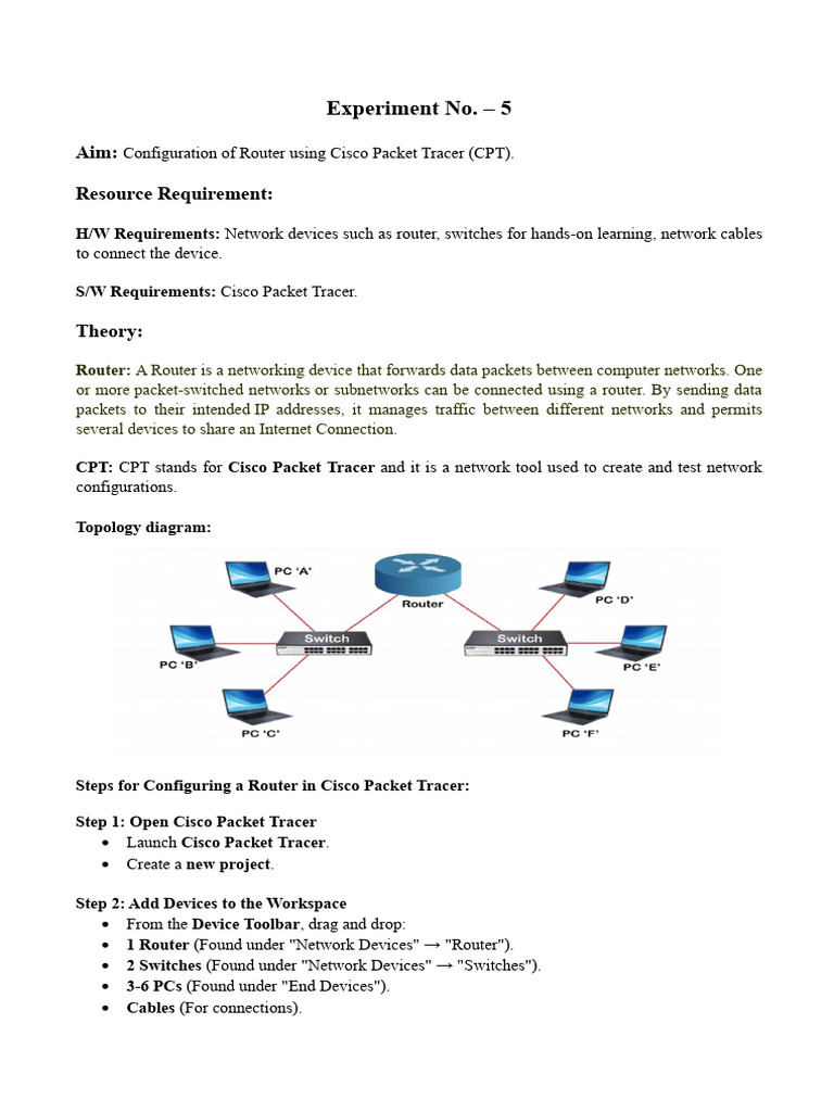 Computer networking | PDF | Computer Network | Router (Computing)