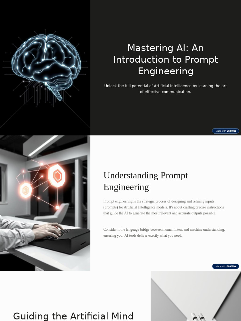Mastering AI Prompt Engineering Guide | PDF | Artificial Intelligence ...
