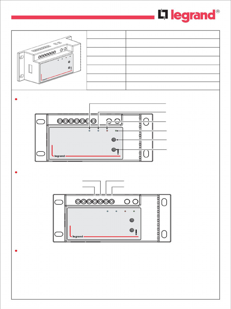 Legrand Zigbee Module For Door Lock | PDF | Electrical Engineering | Electronics