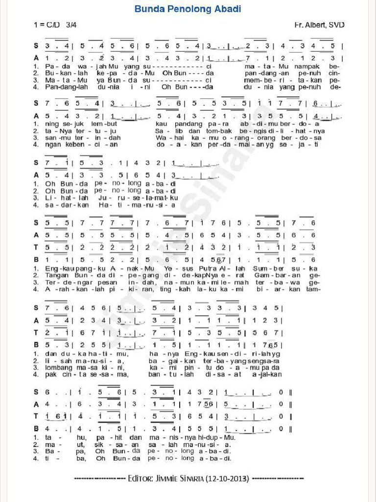 Partitur Lomba | PDF