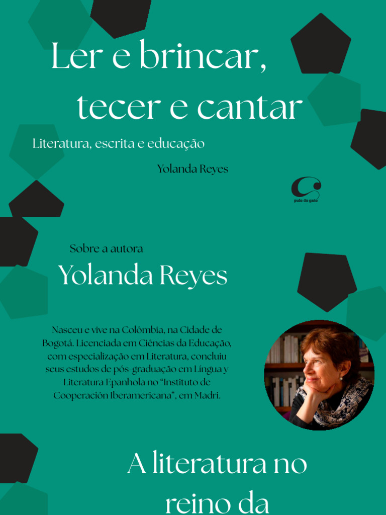 A Literatura na Educação de Yolanda Reyes | PDF | Aprendizado | Contos