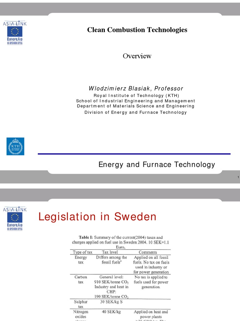 8 Clean Combustion Technologies Pdf N Ox Carbon Monoxide